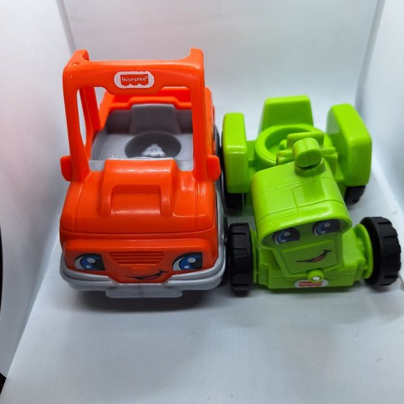 Fisher-Price | Toys | Fisher Price Little People 27 Orange Jeep Atv ...